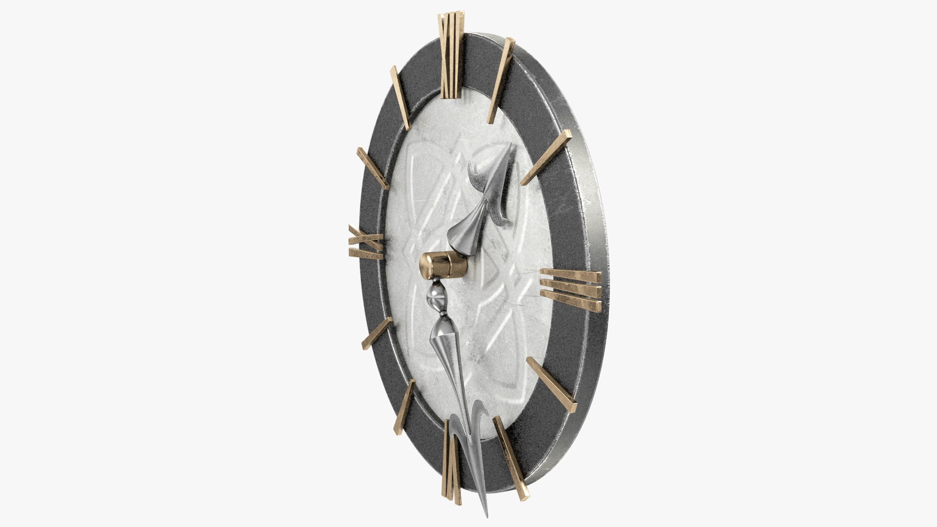 3D Model Stylized Clock - TurboSquid 1670949
