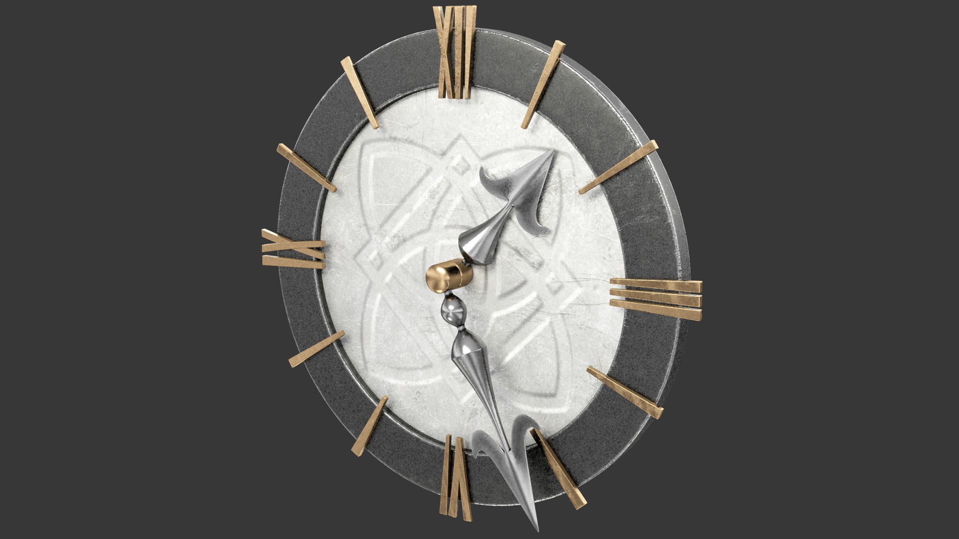 3D model stylized clock - TurboSquid 1670949