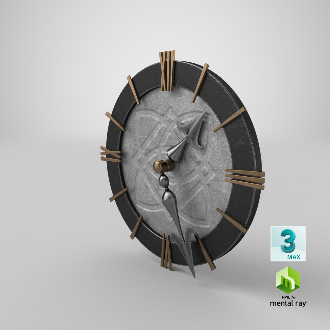 3D model stylized clock - TurboSquid 1670949