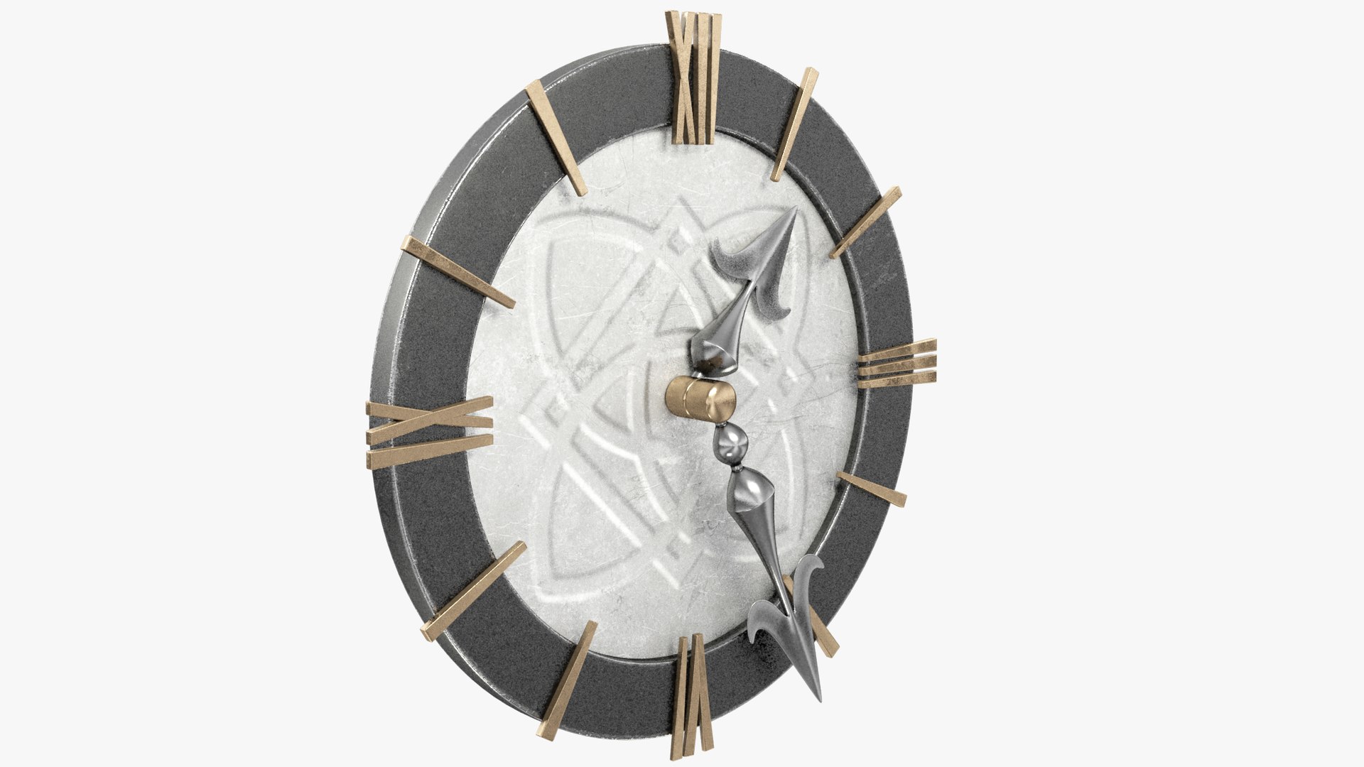 3D Model Stylized Clock - TurboSquid 1670949