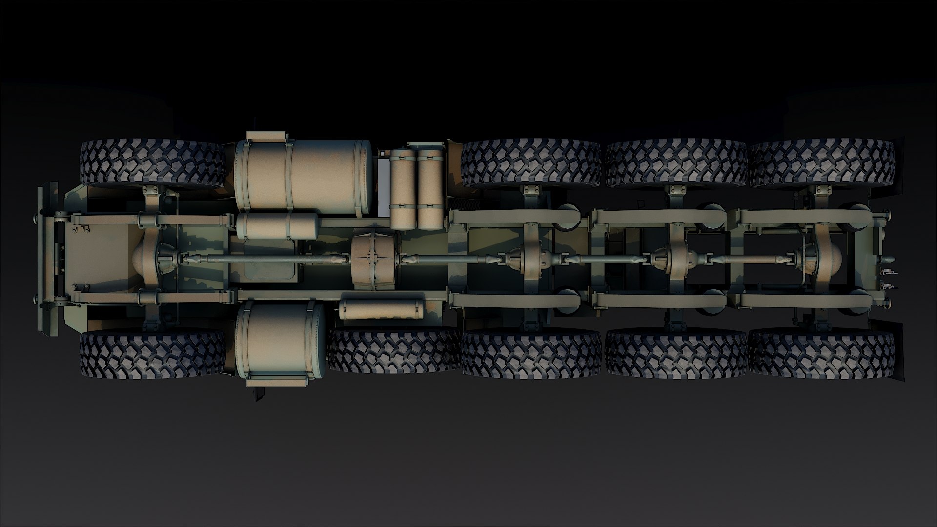 Oshkosh M1070 HET 8x8 Military Truck 3D Model - TurboSquid 2034160