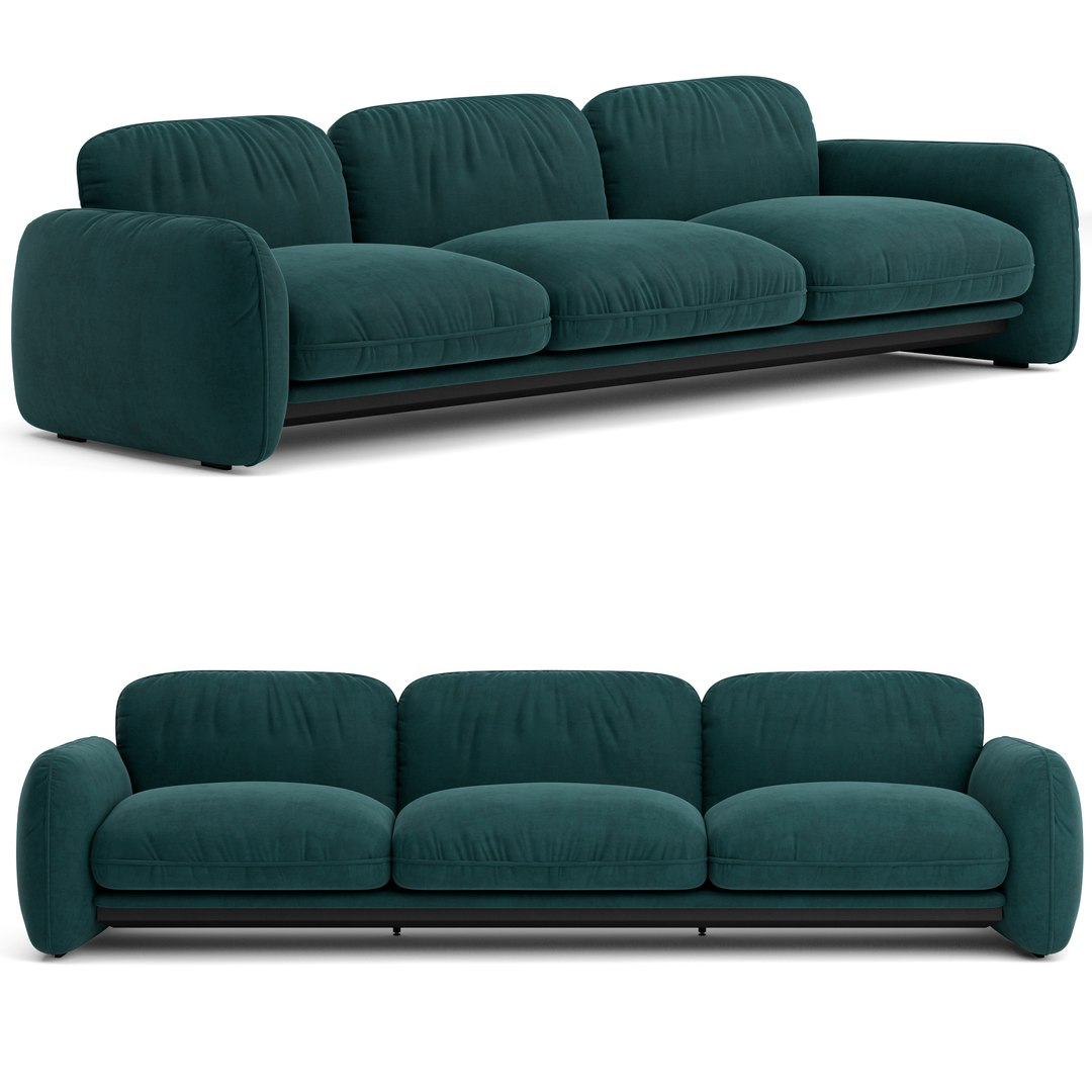 Baxter Brigitte Sofa 3D Model - TurboSquid 1733276
