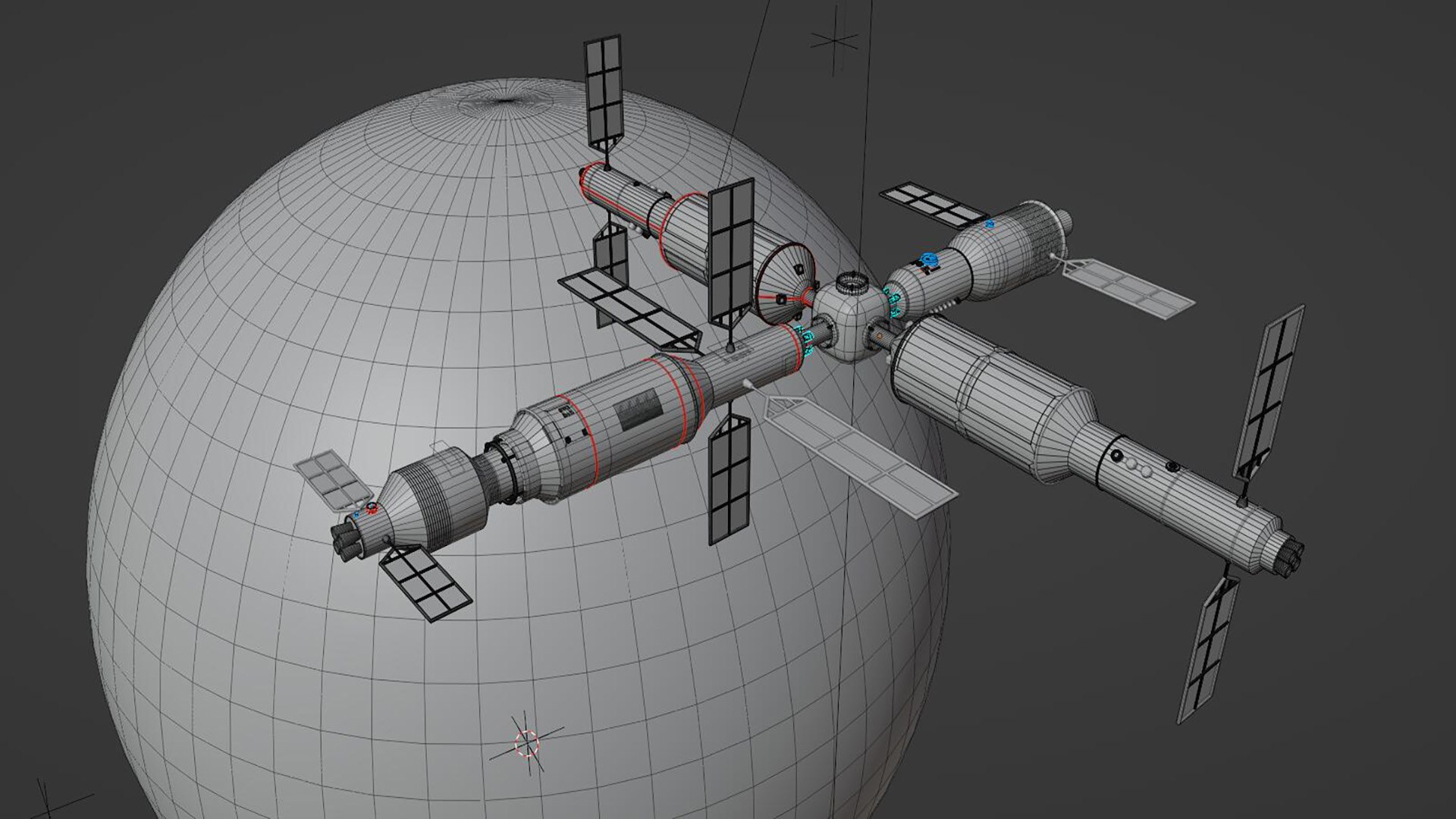 Space station 3D - TurboSquid 1998261