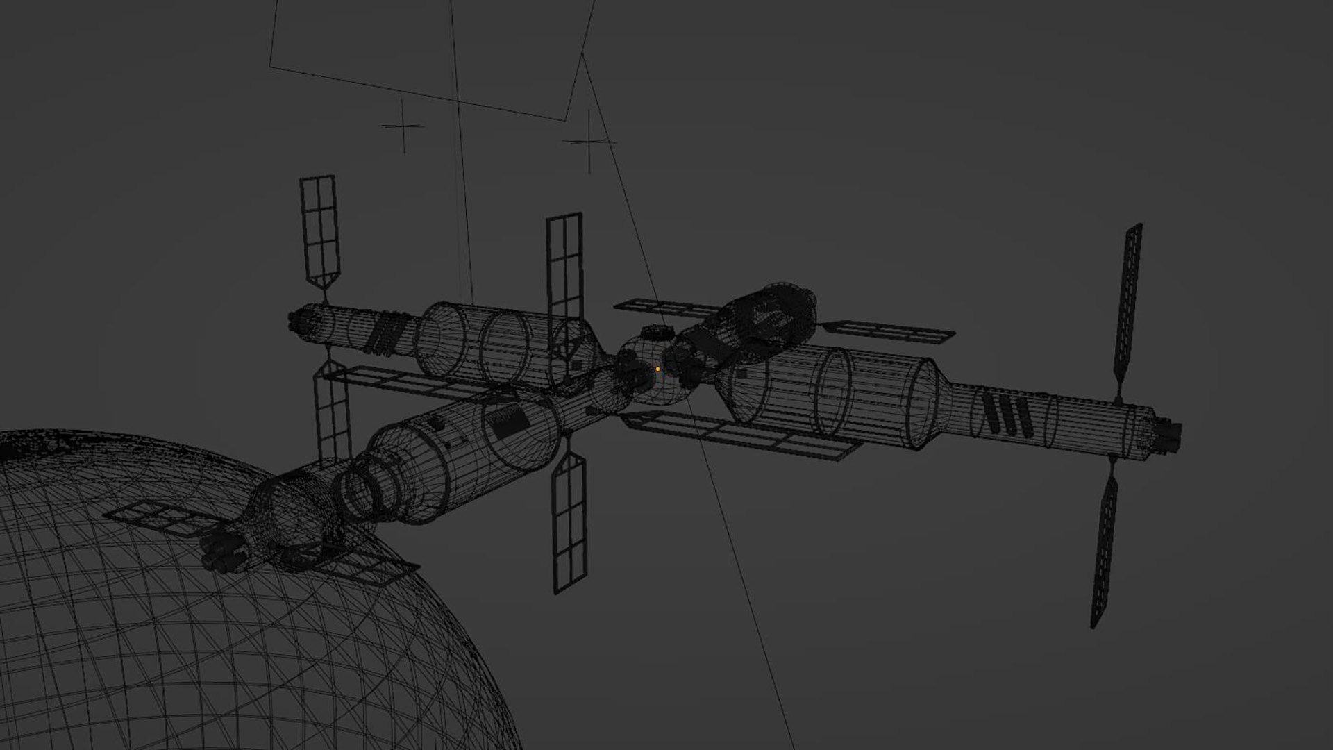 Space station 3D - TurboSquid 1998261