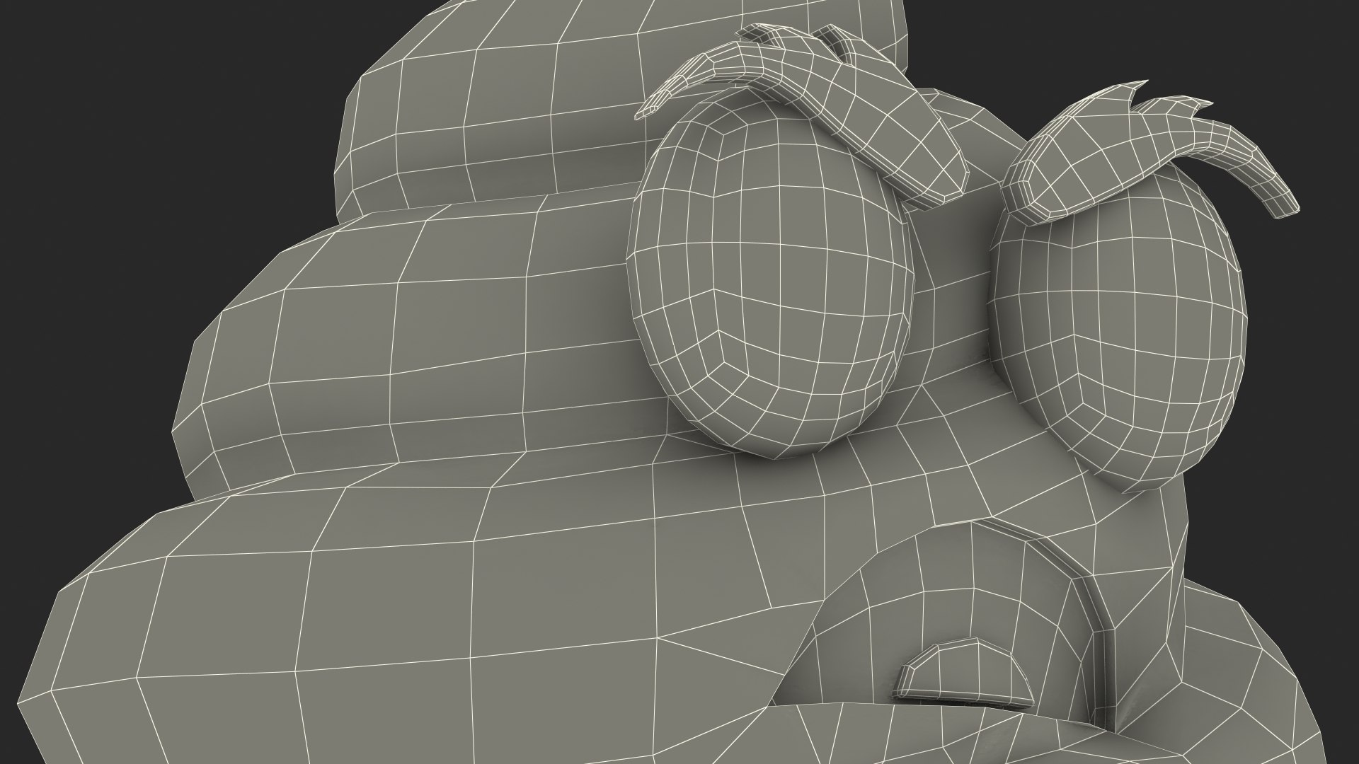 3D model Frowning Face Poop Emoji Smile - TurboSquid 1801261