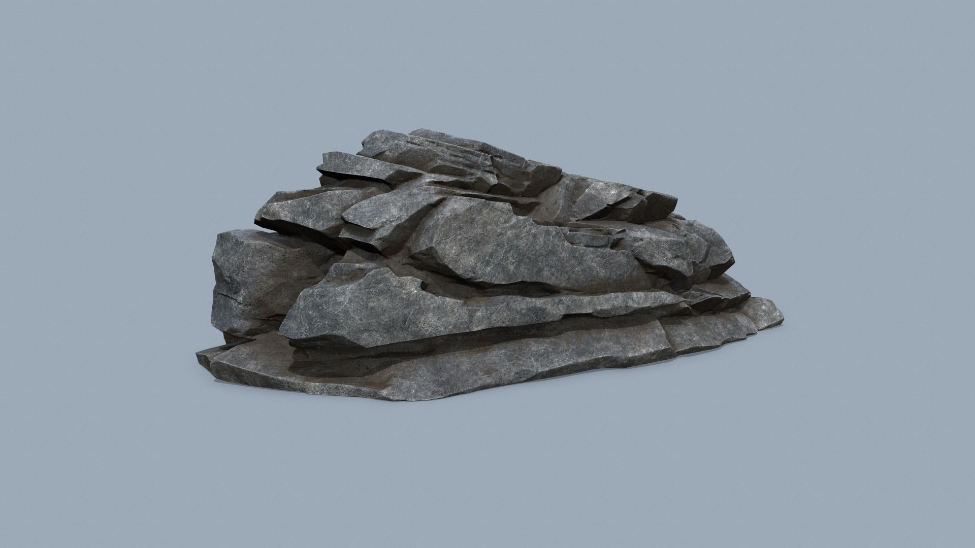 3D Cliff Rocks Model - TurboSquid 2212977