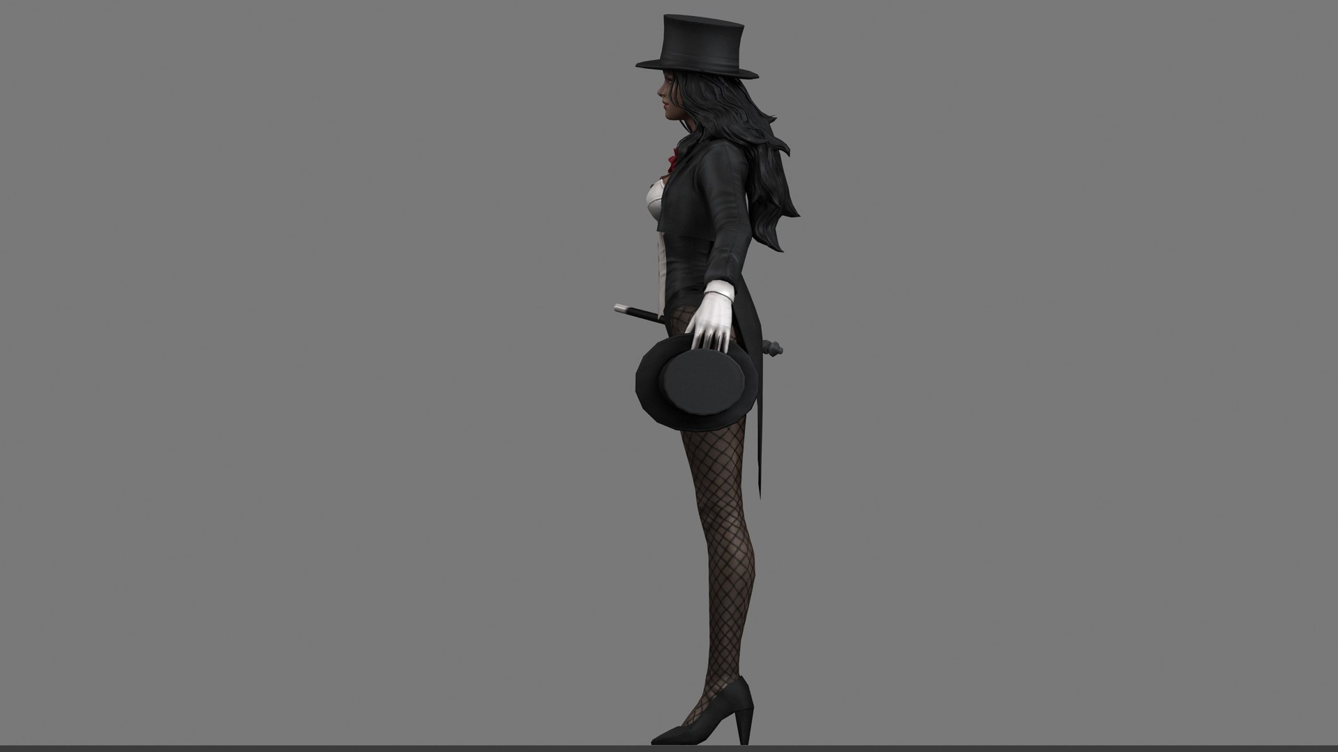 3D Female Magician Model - TurboSquid 2148657