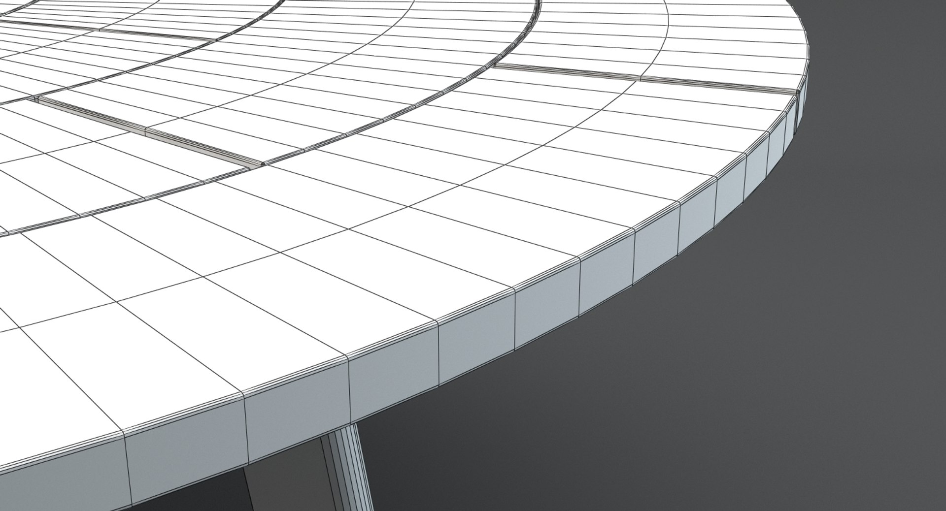 roda brick table 003 3d model