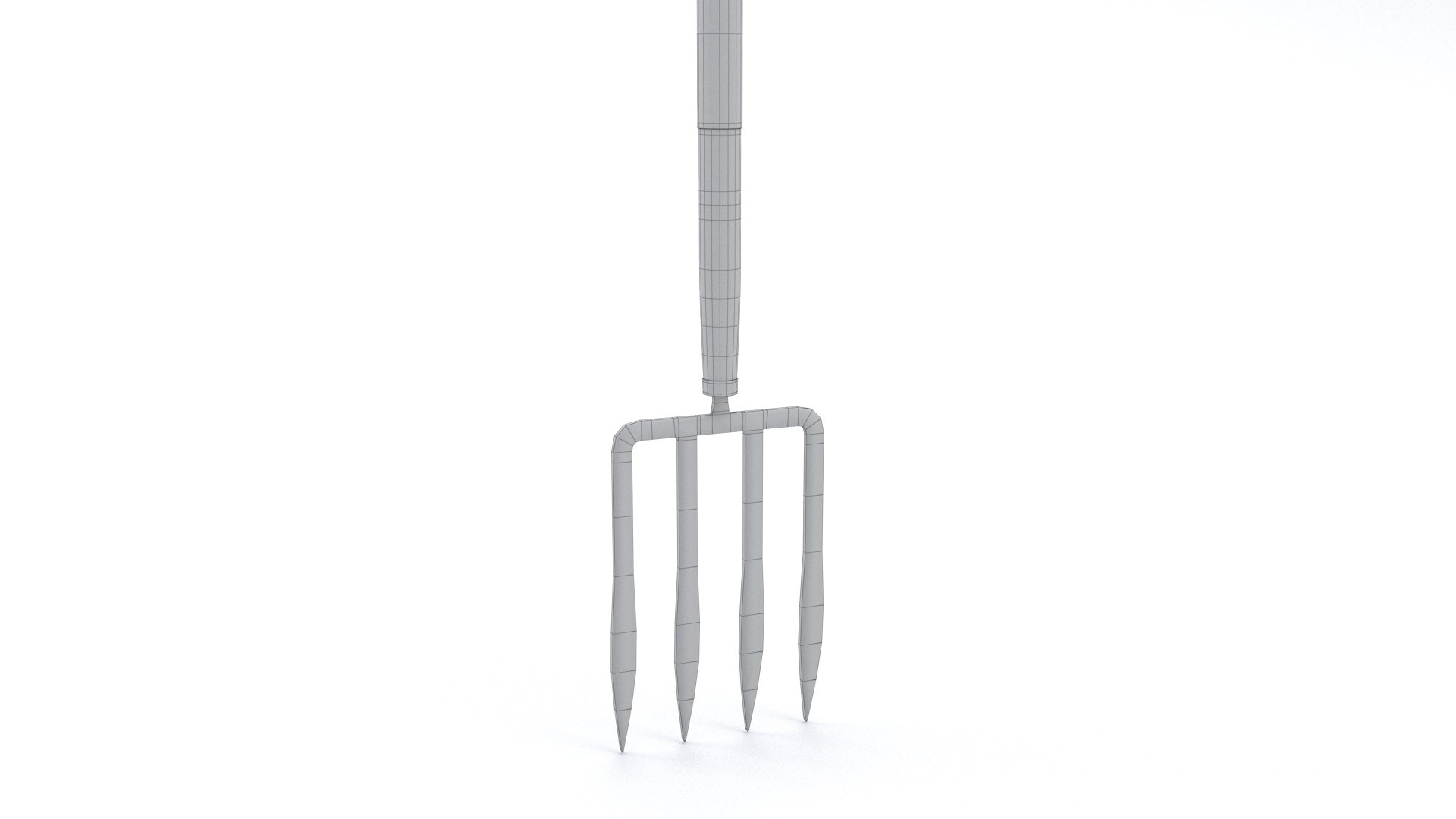 3D Garden Tool 10 - Pitchfork - TurboSquid 1924781