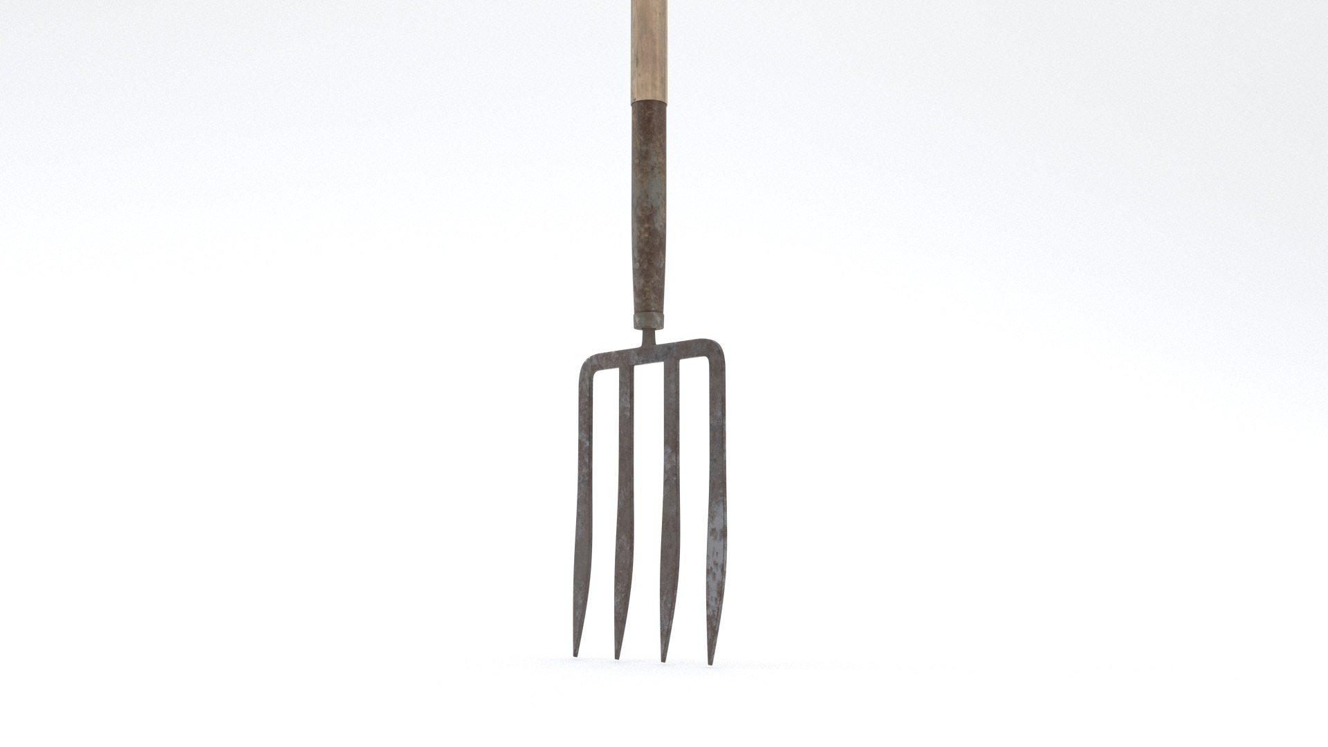 3D Garden Tool 10 - Pitchfork - TurboSquid 1924781