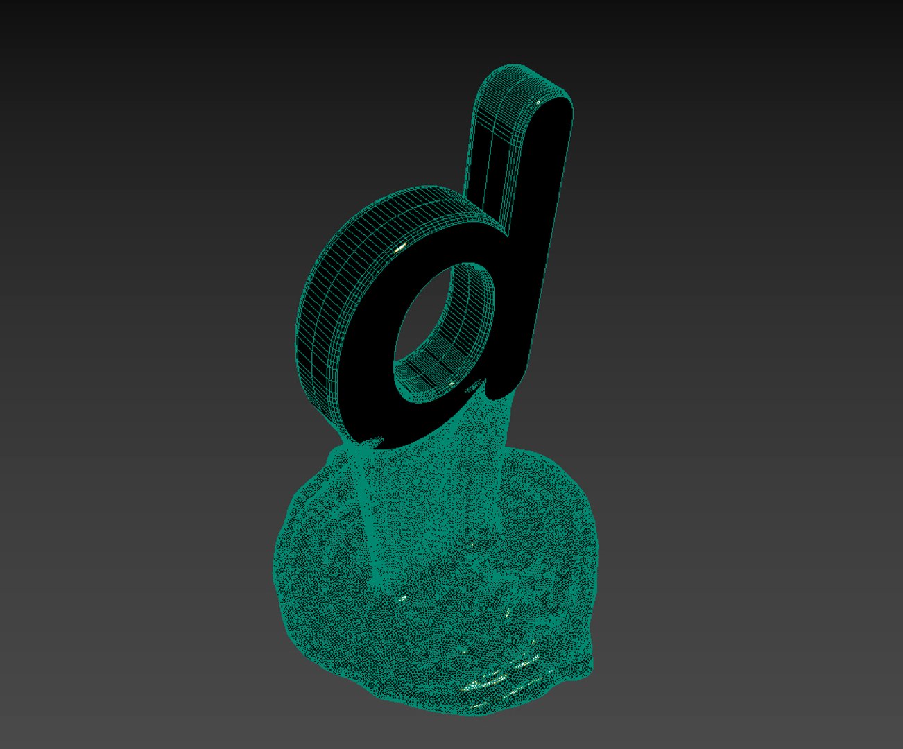3D Model Letter - TurboSquid 1408351
