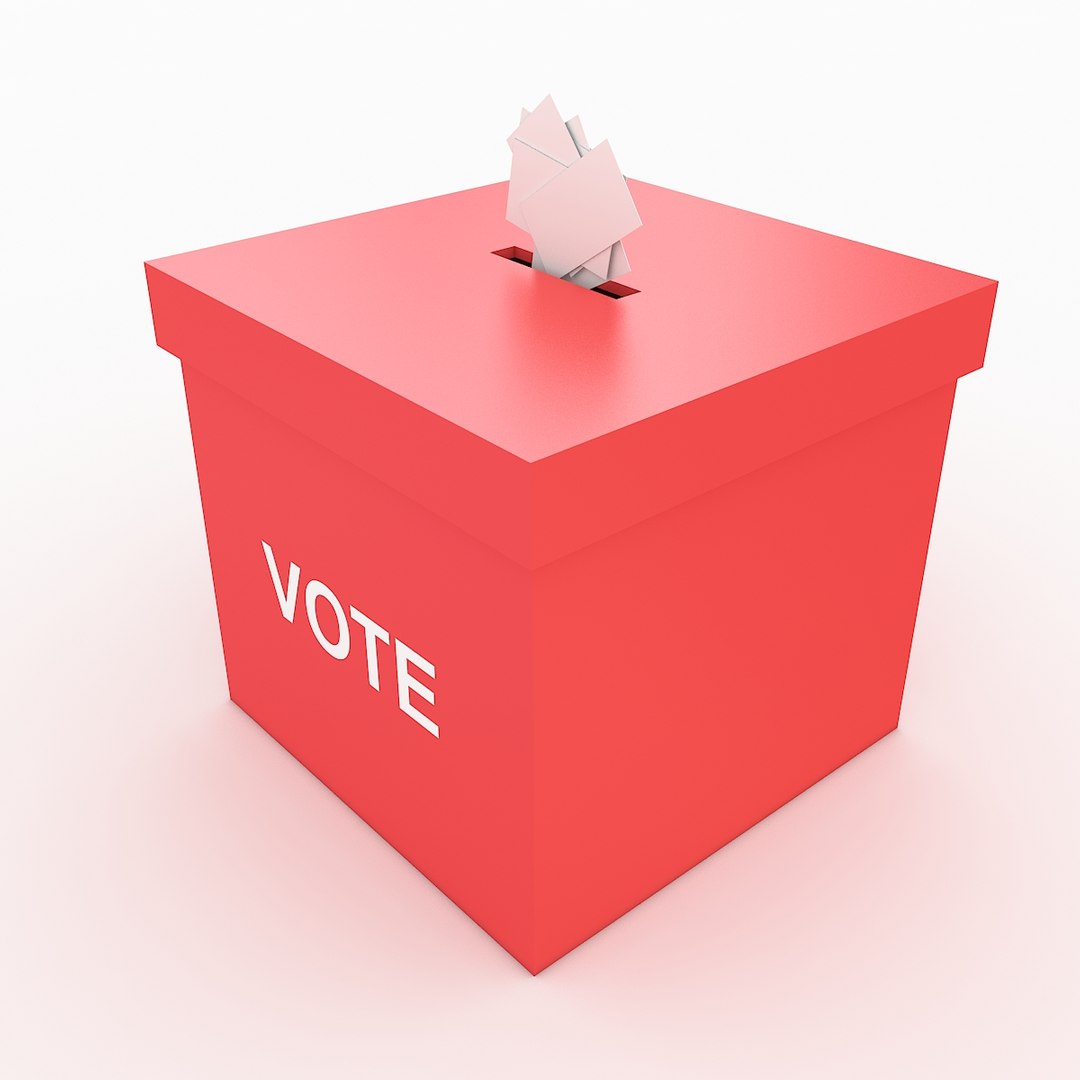 Vote Box 2 Model - TurboSquid 1517610