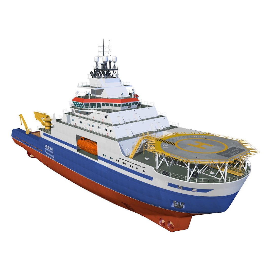 3d Model Polar Icebreaker