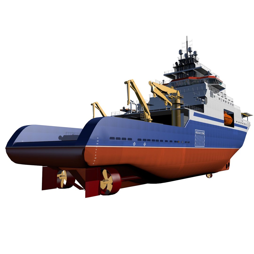 3d Model Polar Icebreaker