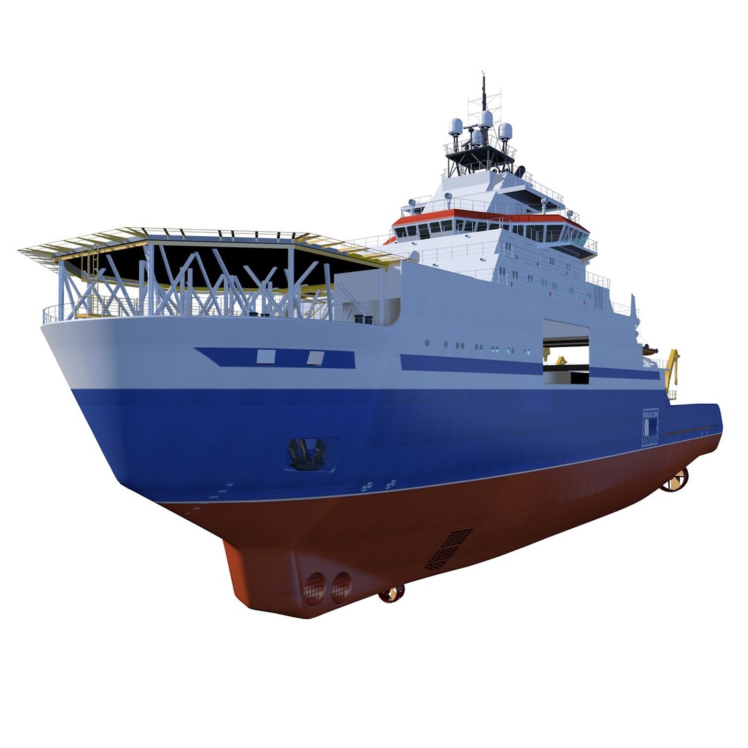 3d Model Polar Icebreaker