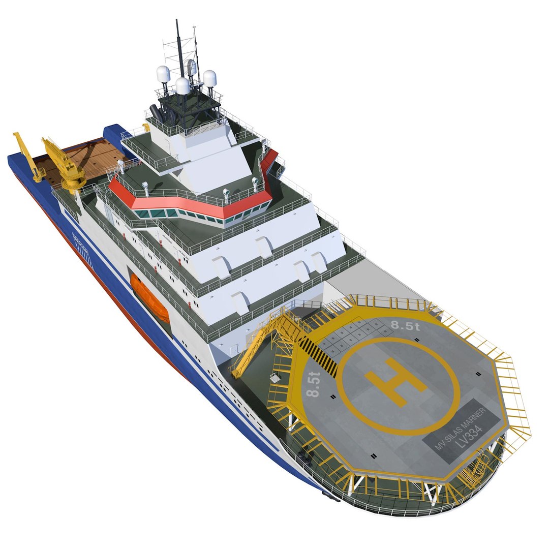 3d Model Polar Icebreaker