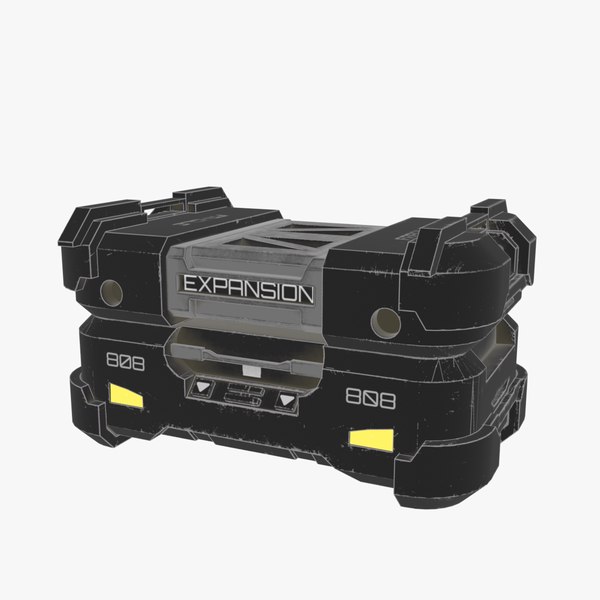 3D Sci-fi chest model - TurboSquid 1986719