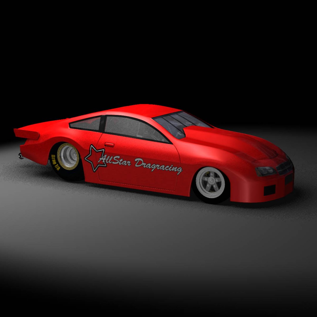 3D Pro Stock Drag Racing Car Model - TurboSquid 1341240