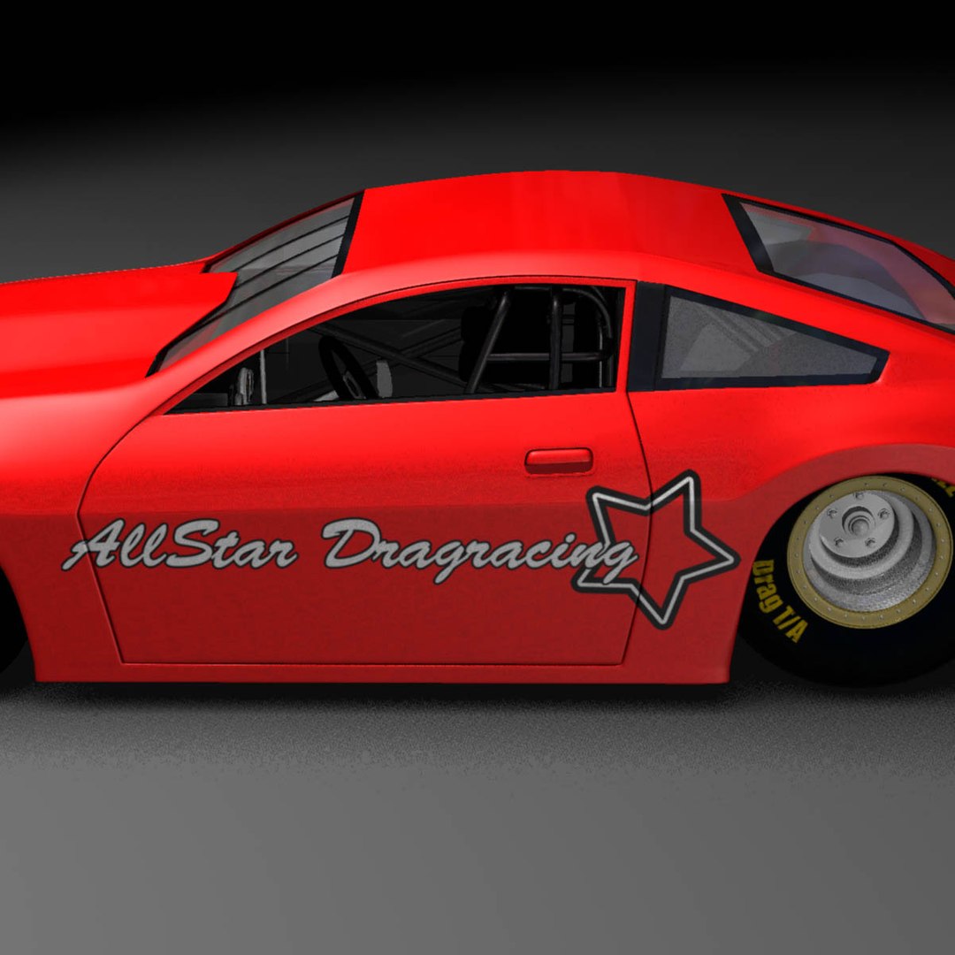 3D Pro Stock Drag Racing Car Model - TurboSquid 1341240