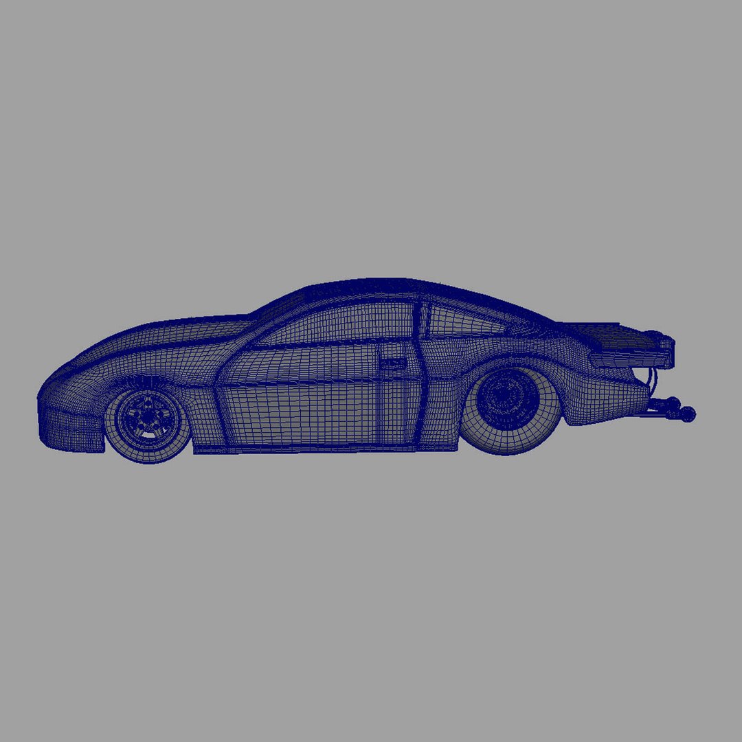 3D Pro Stock Drag Racing Car Model - TurboSquid 1341240