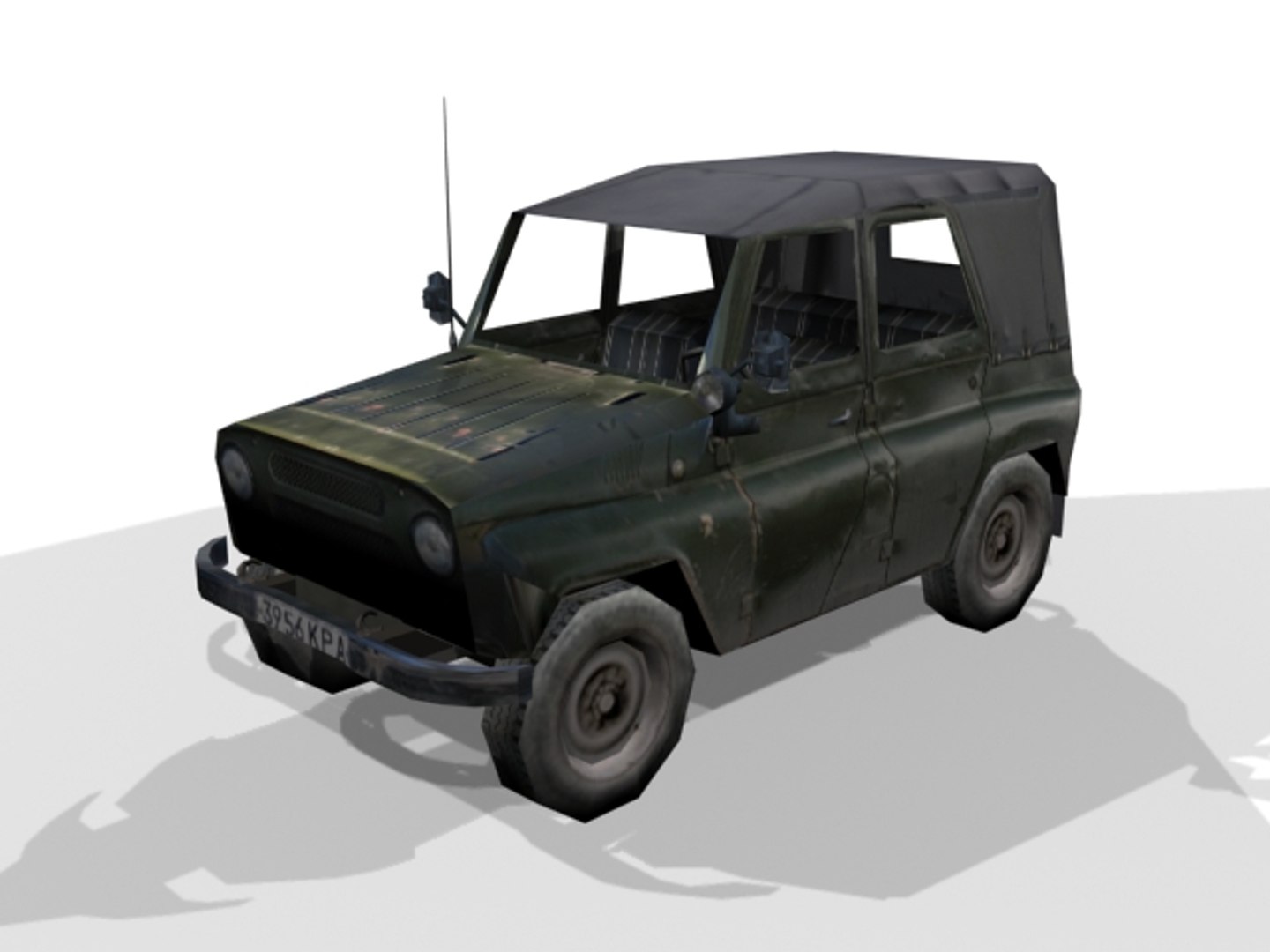 Russian Uaz 3d Max