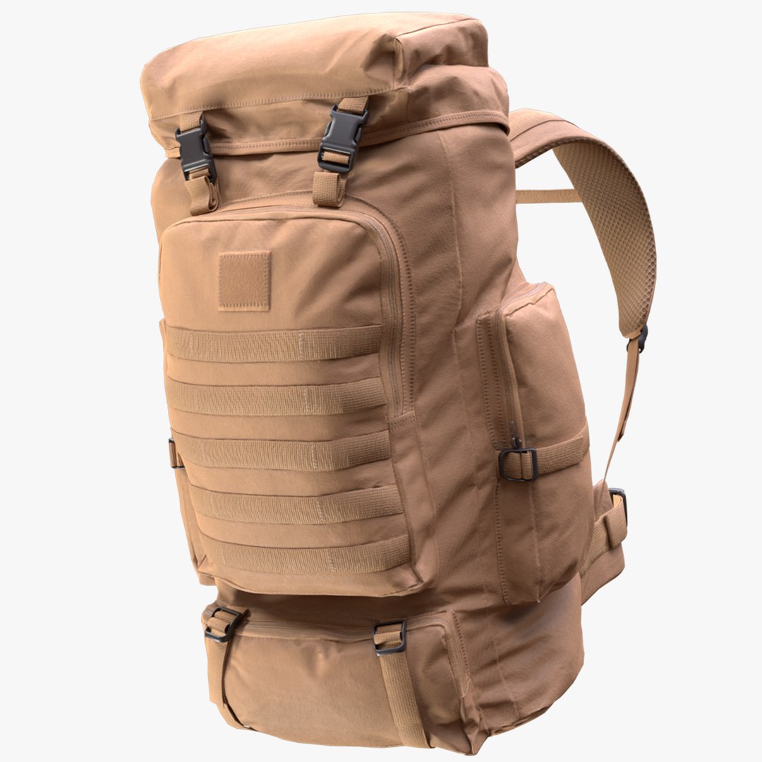 Tactical Hiking Backpack 75 - All MH Bodies UE5 Skeletons - Rigged 3D ...