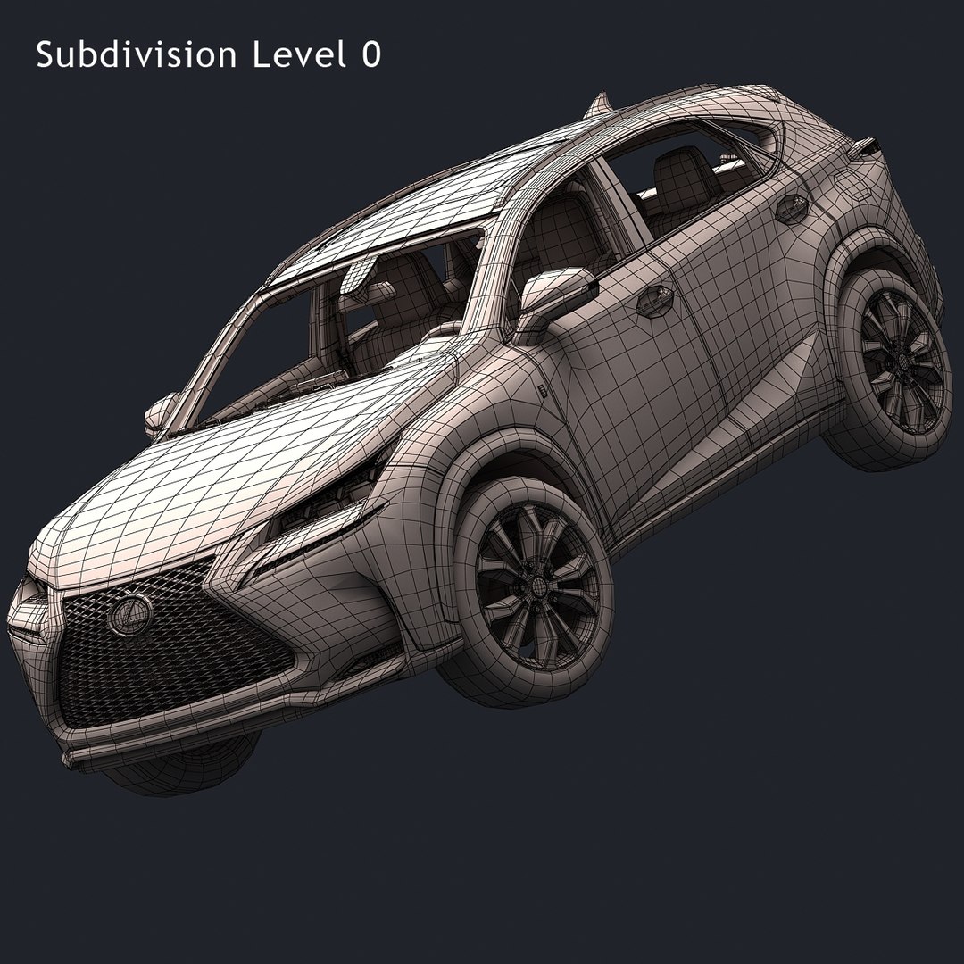 2015 lexus nx 3d max