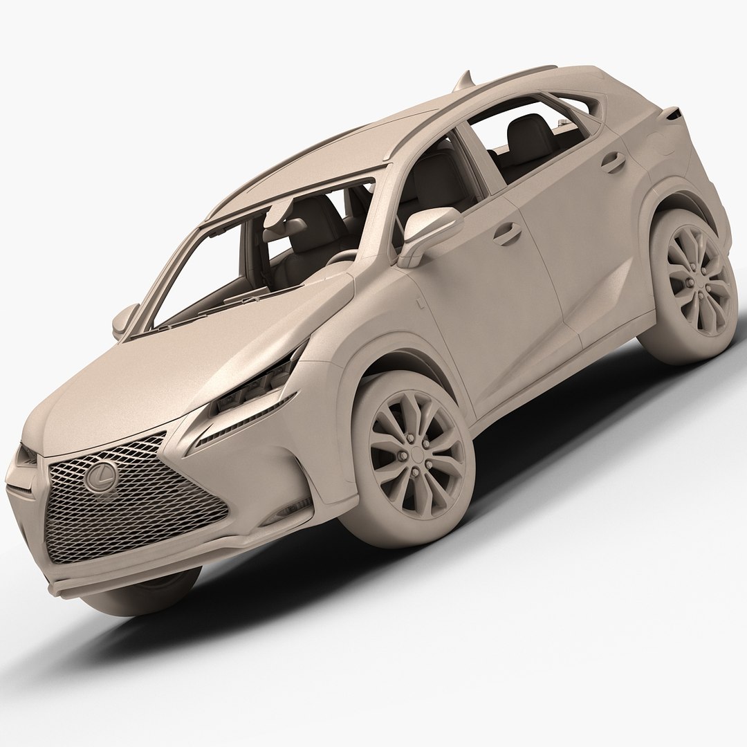 2015 lexus nx 3d max