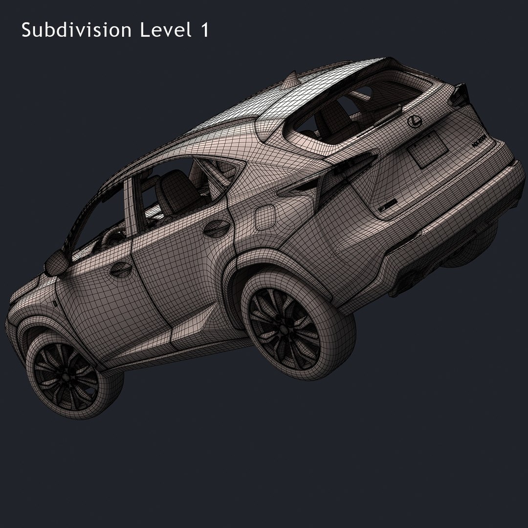 2015 lexus nx 3d max