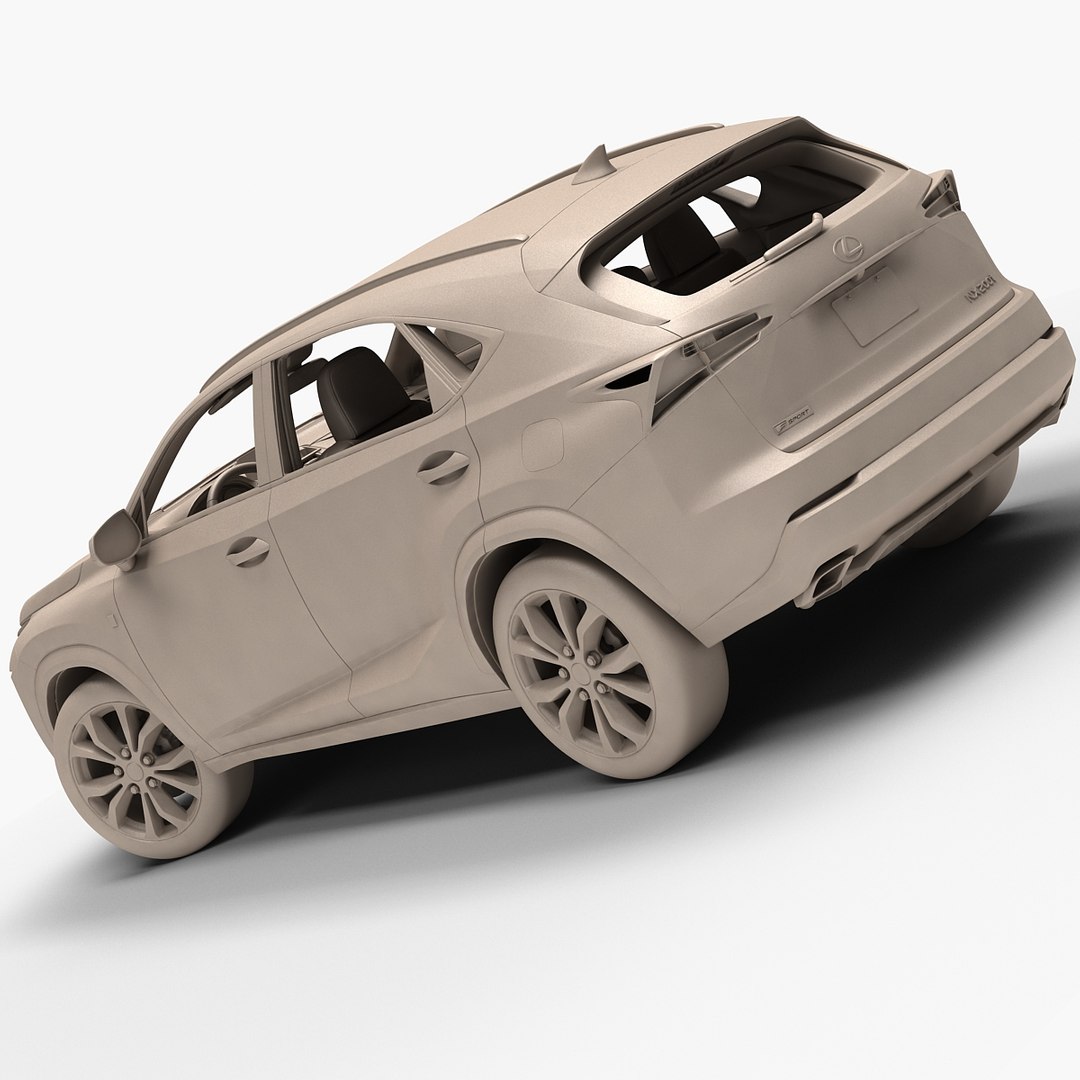 2015 lexus nx 3d max