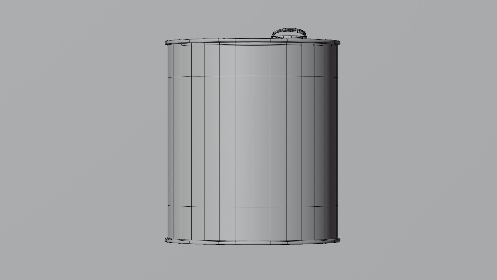 Round Lube Oil Can 3D model - TurboSquid 2100164