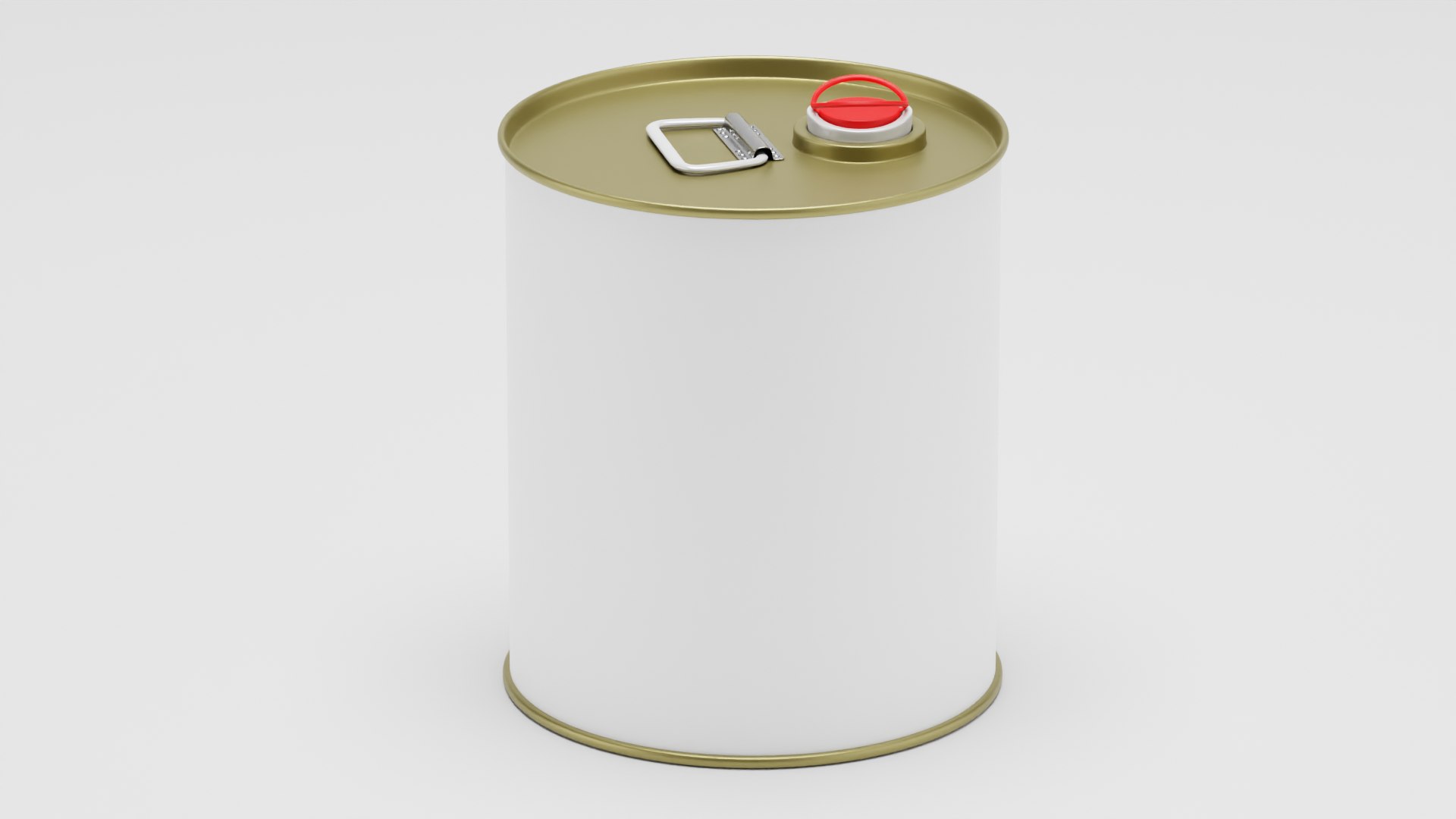 Round Lube Oil Can 3D model - TurboSquid 2100164