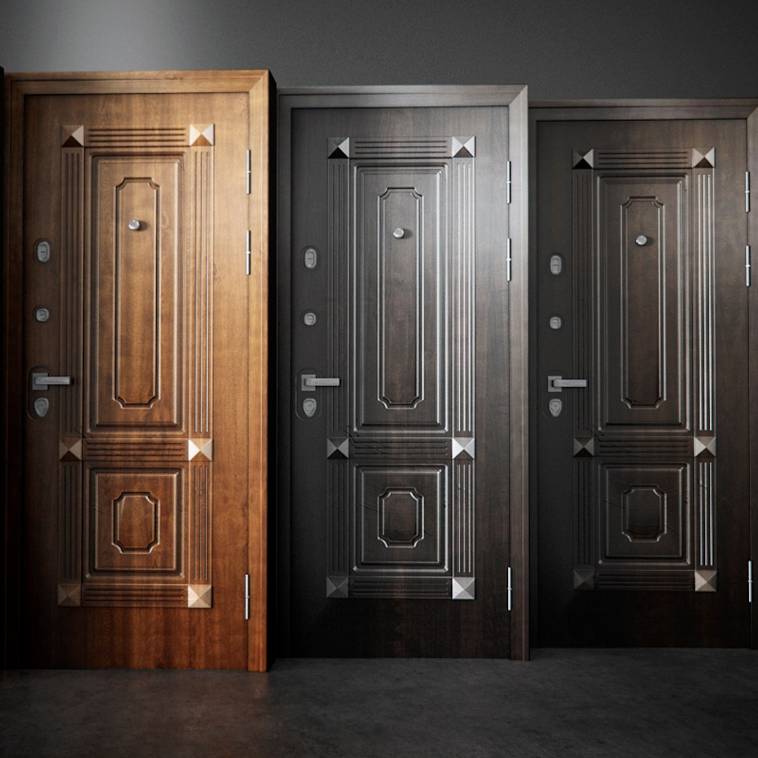 3d Model Professor Door Entry