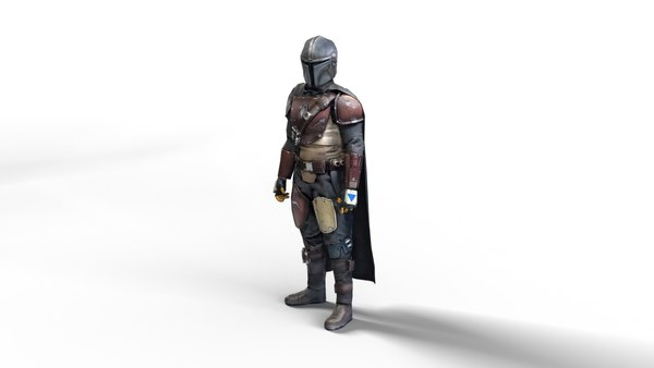 modelo 3d Mandaloriano - TurboSquid 1697146