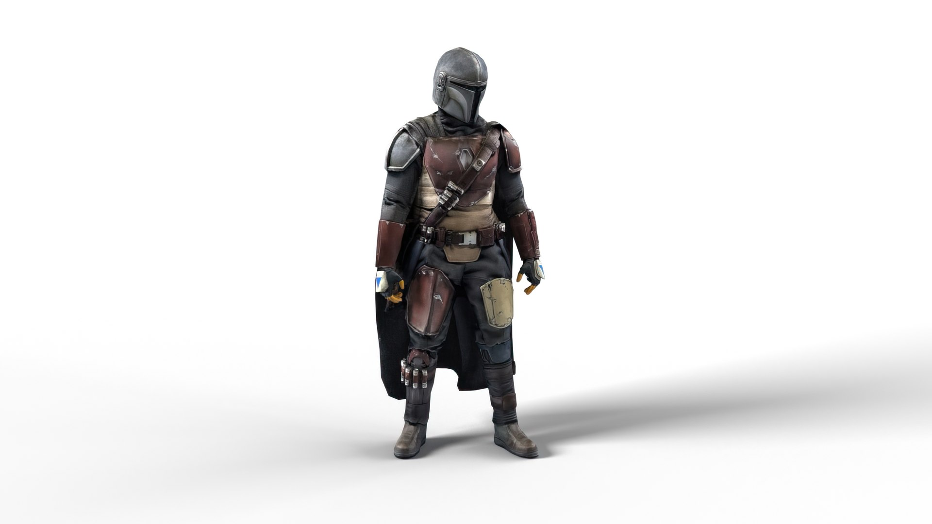 3D Model Mandalorian - TurboSquid 1697146