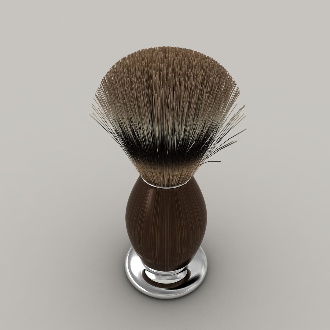 3d Model Of Barber Set
