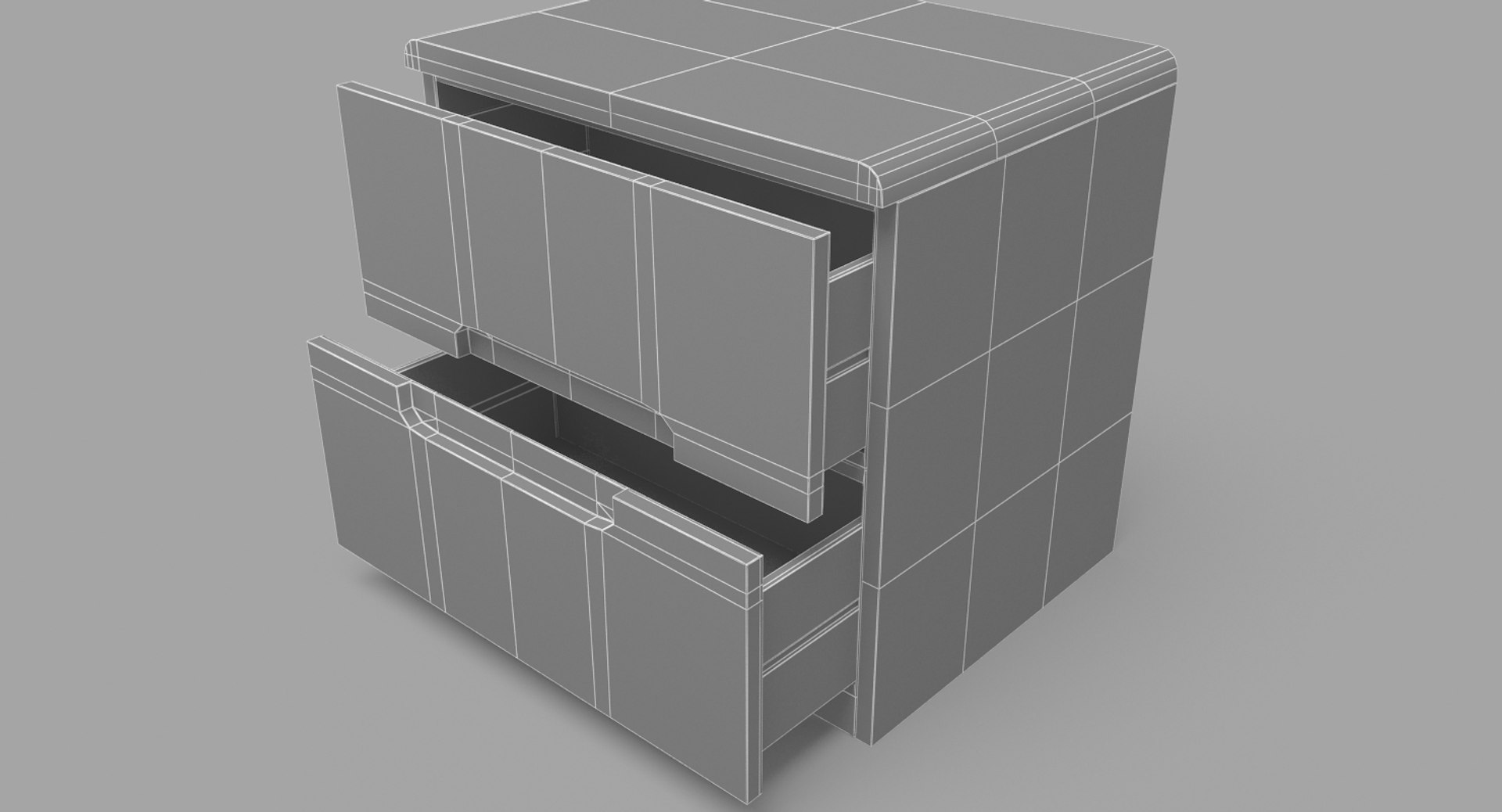 3D Bedside Table 06 - TurboSquid 1373032