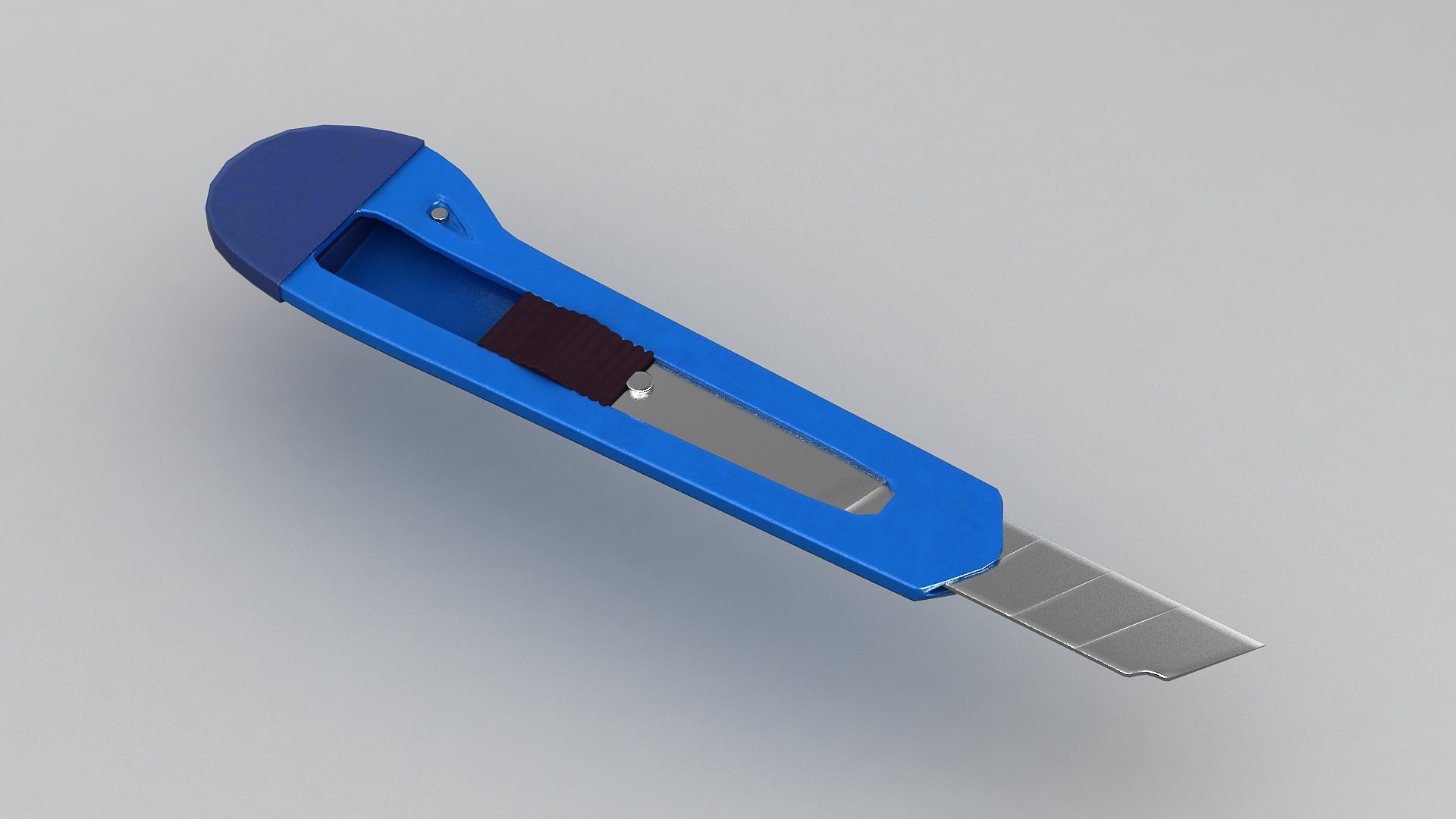 Blade Cutter Hardware Handle Knife Office Plastic Paper Tool Model ...