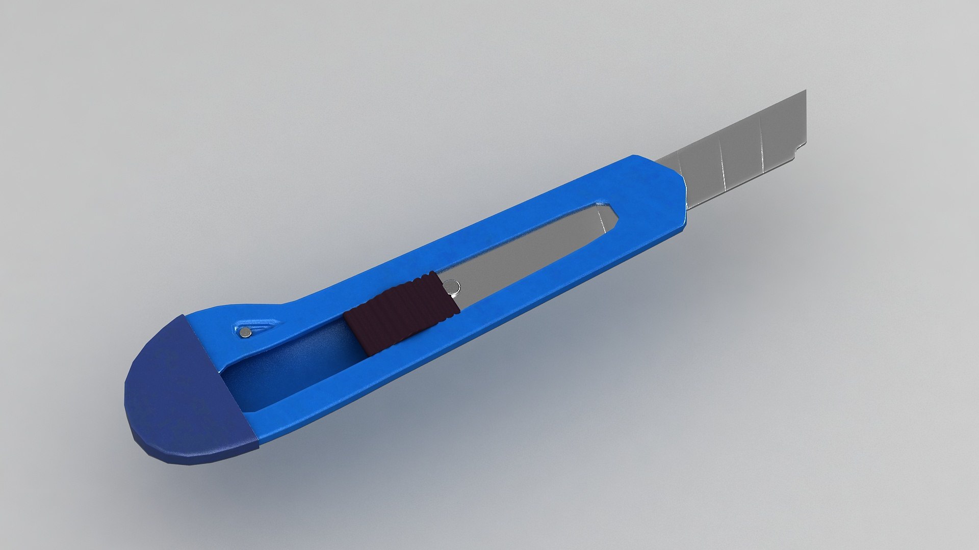 Blade Cutter Hardware Handle Knife Office Plastic Paper Tool Model ...