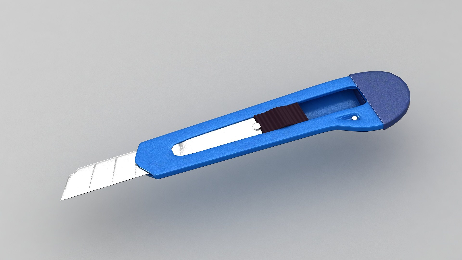 Blade Cutter Hardware Handle Knife Office Plastic Paper Tool Model ...