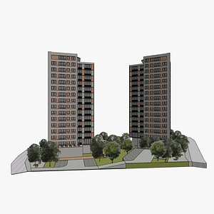 Edificios Sketchup 3D Modelos para Descargar | TurboSquid