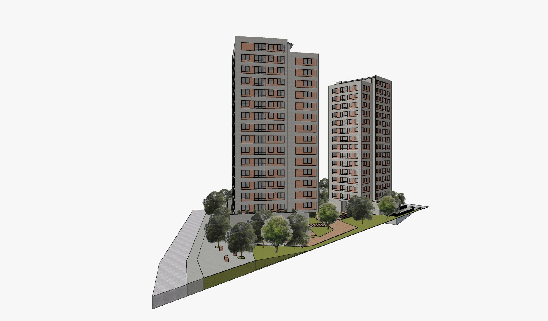 3D Sketchup Apartment V9 Model - TurboSquid 2266126