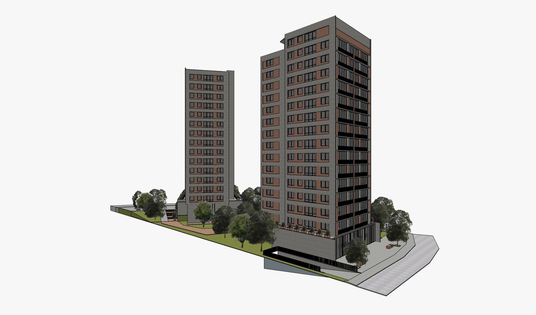 3D Sketchup Apartment V9 Model - TurboSquid 2266126