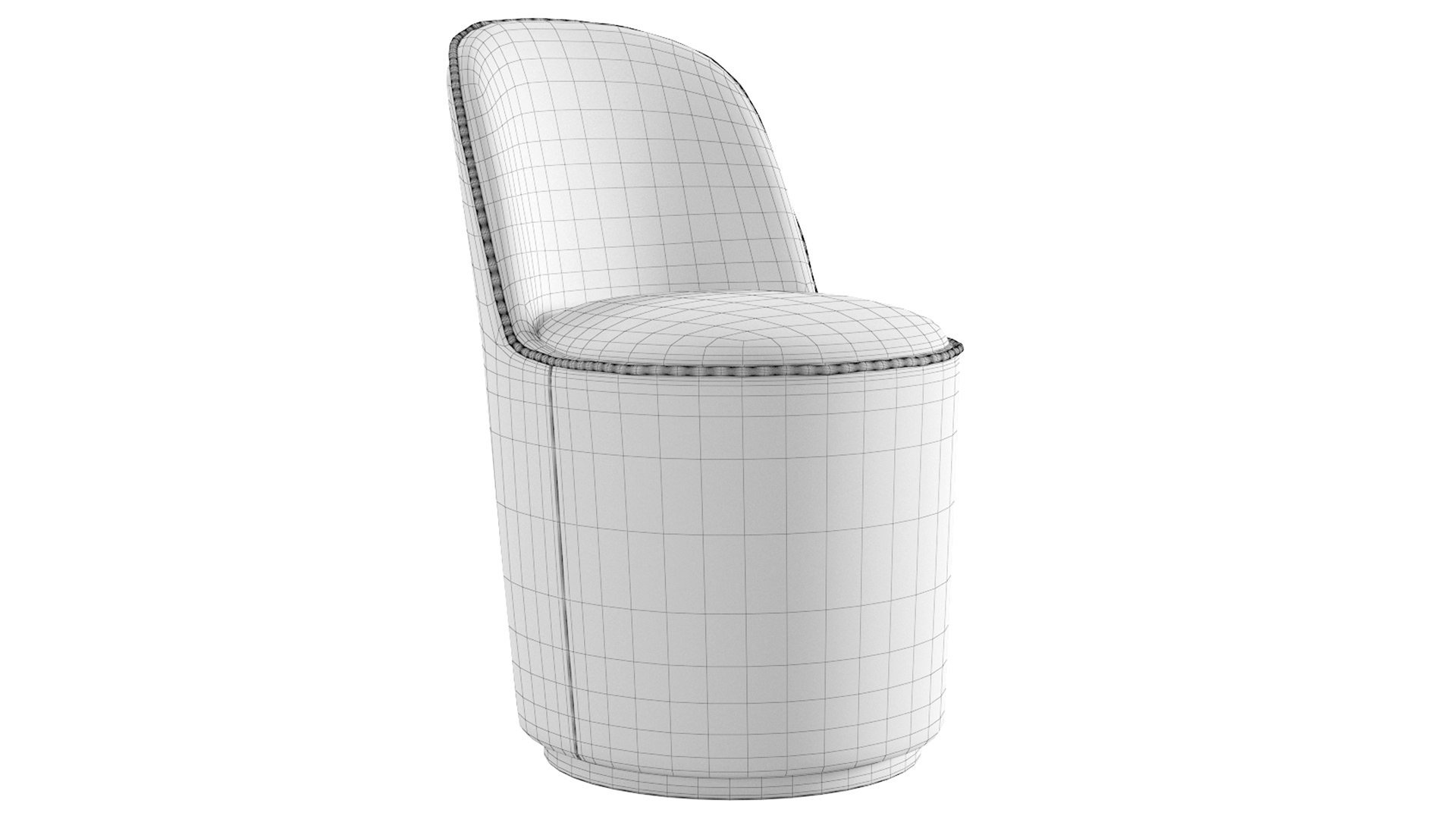 3D Model Gubi Tail Dining Chair - TurboSquid 1816591