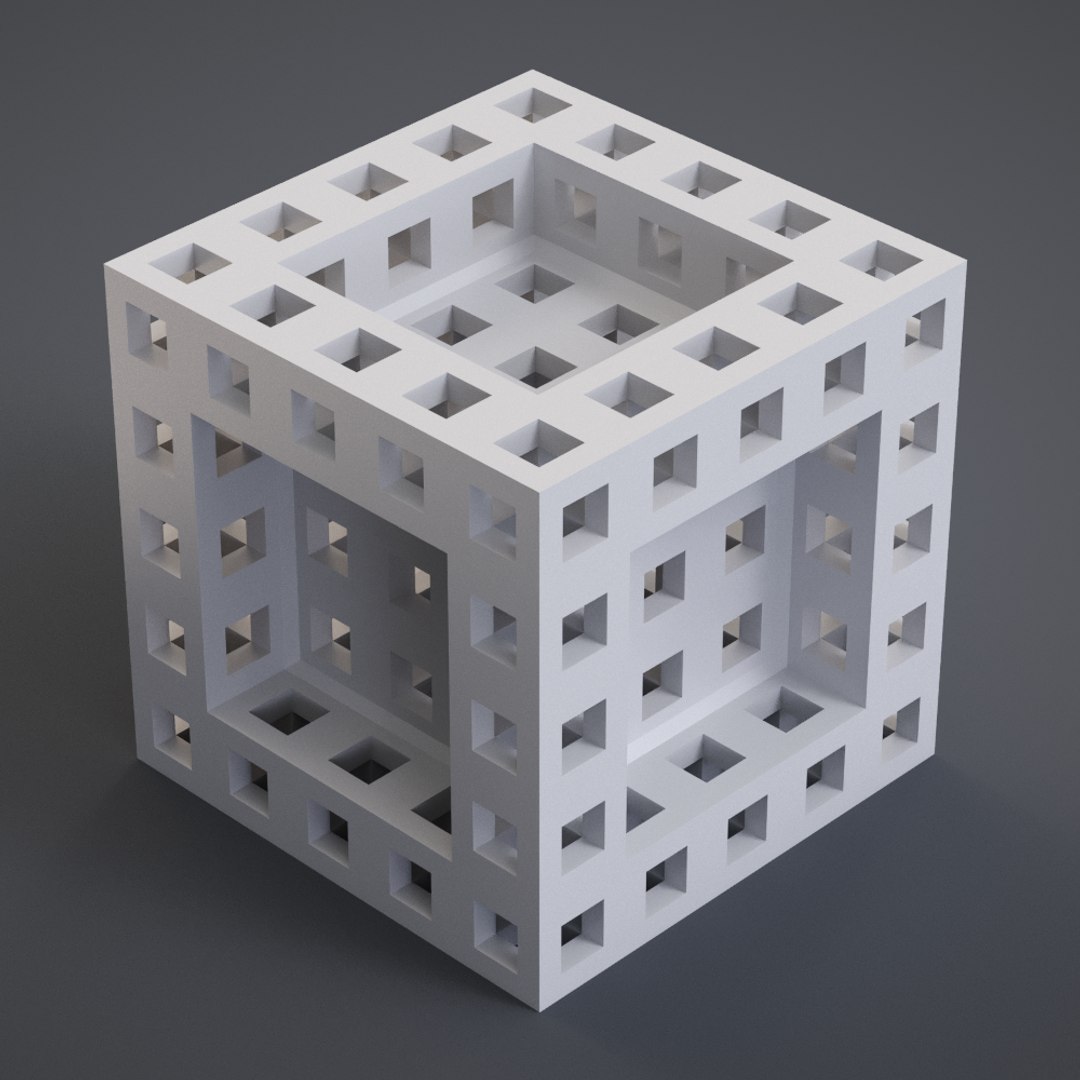 Cube Holes Print 3d Model