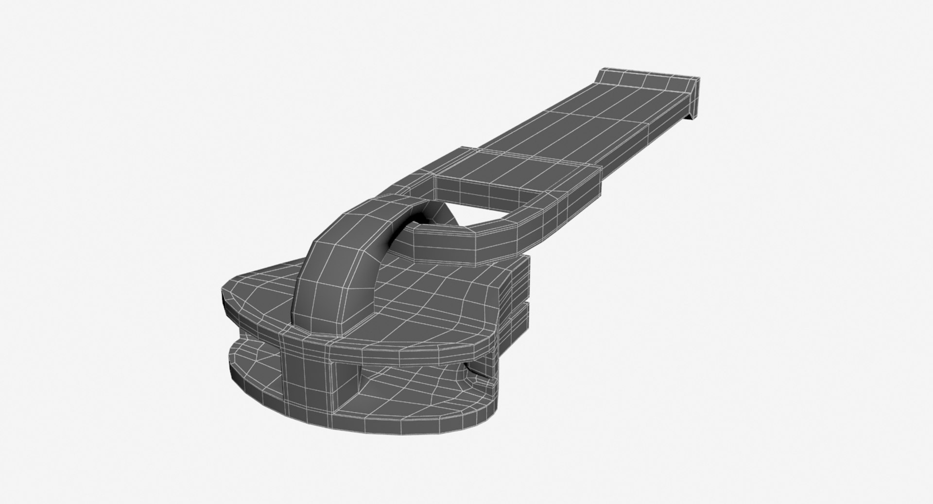Zipper Slider 3d Model