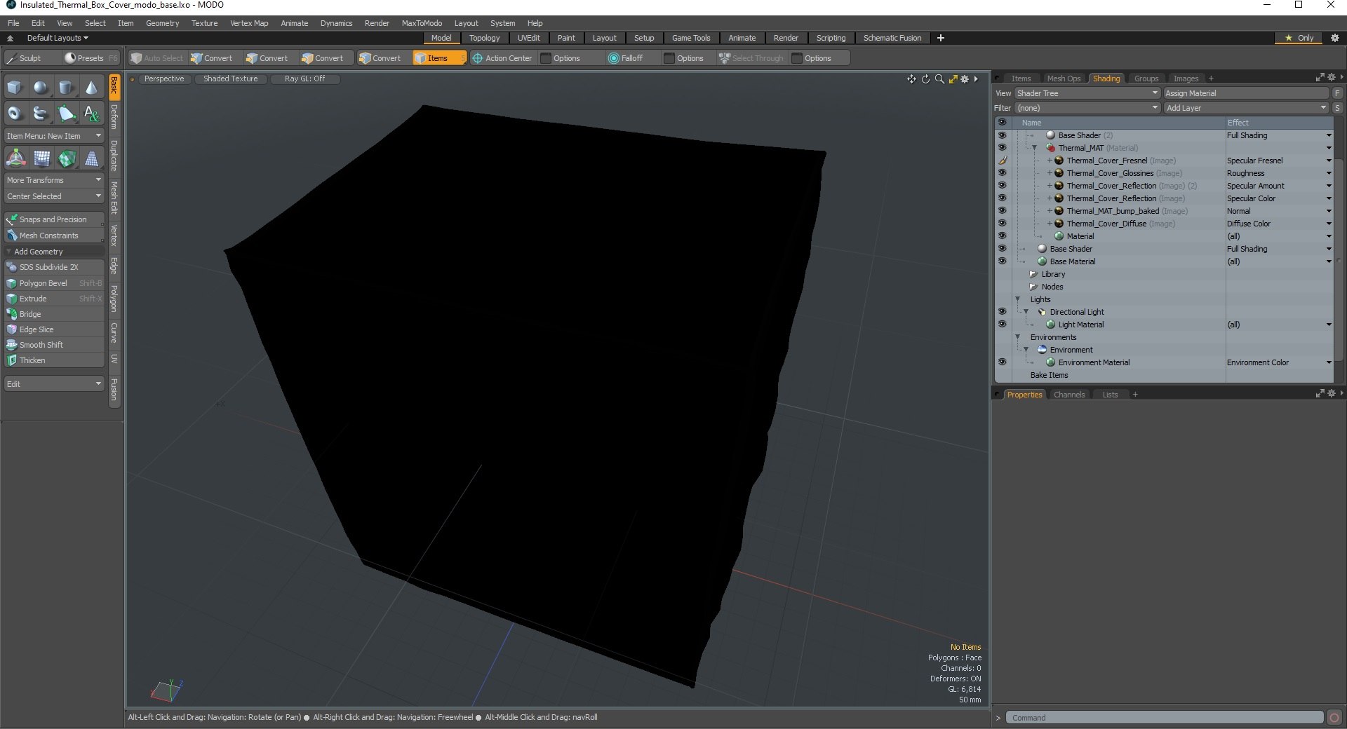 Insulated Thermal Box Cover 3D Model - TurboSquid 2236659