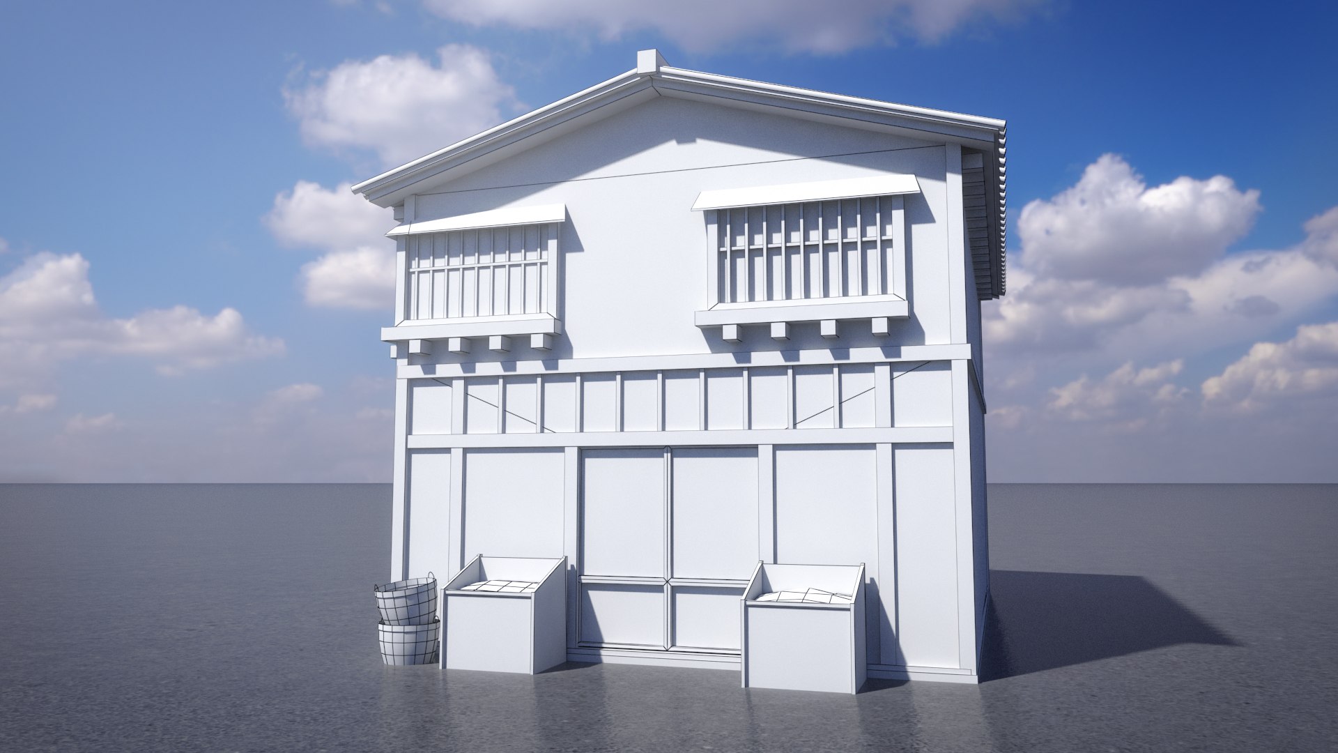 3D Model JapaneseStyleRiceShop0025 - TurboSquid 2266890