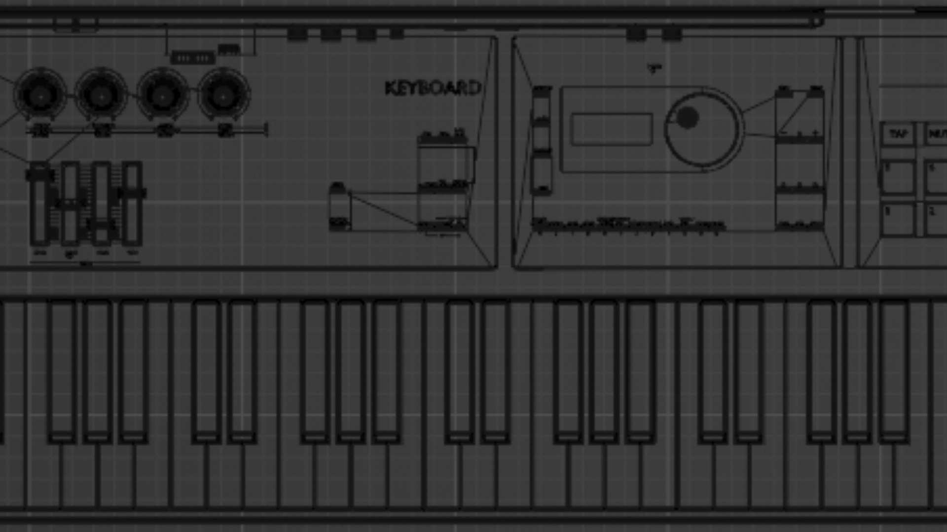 3D Piano Music Keyboard Model - TurboSquid 1839749