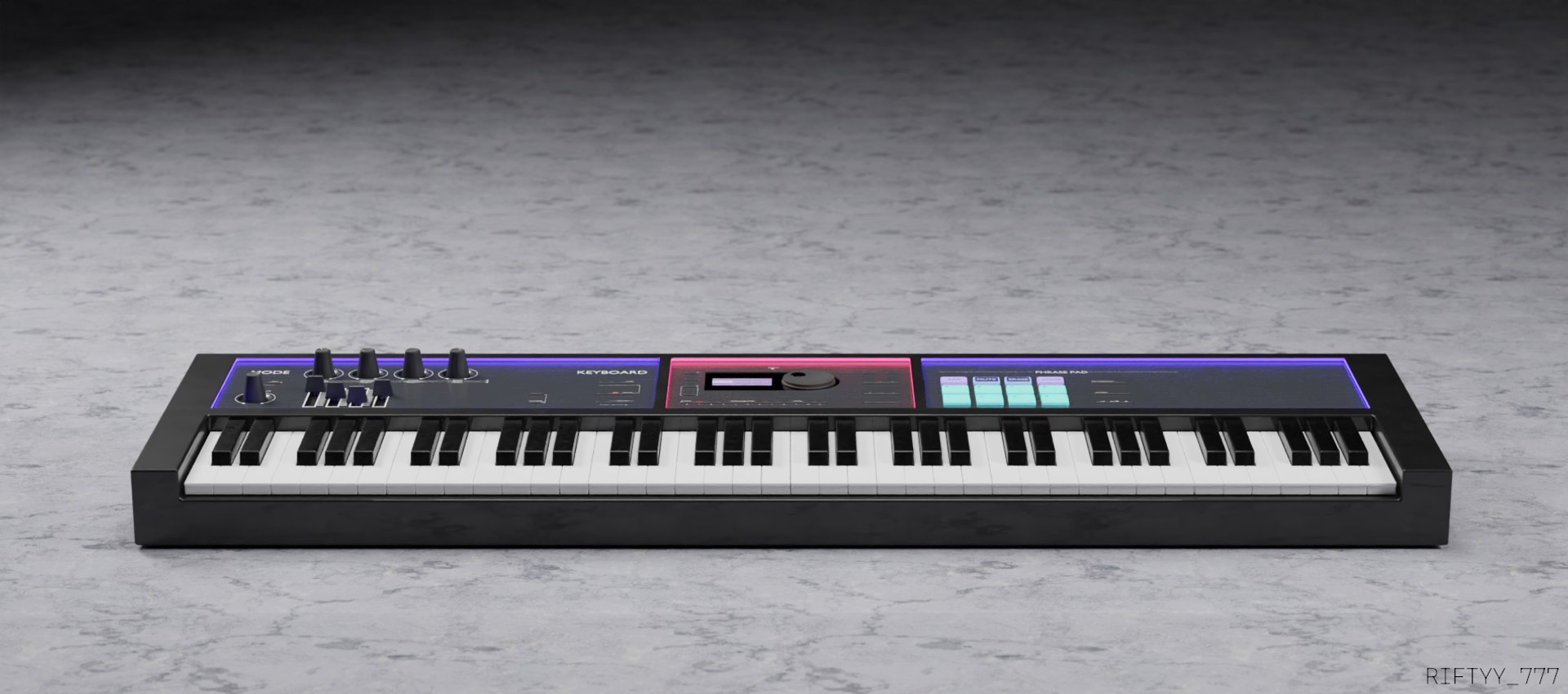 3D Piano Music Keyboard Model - TurboSquid 1839749